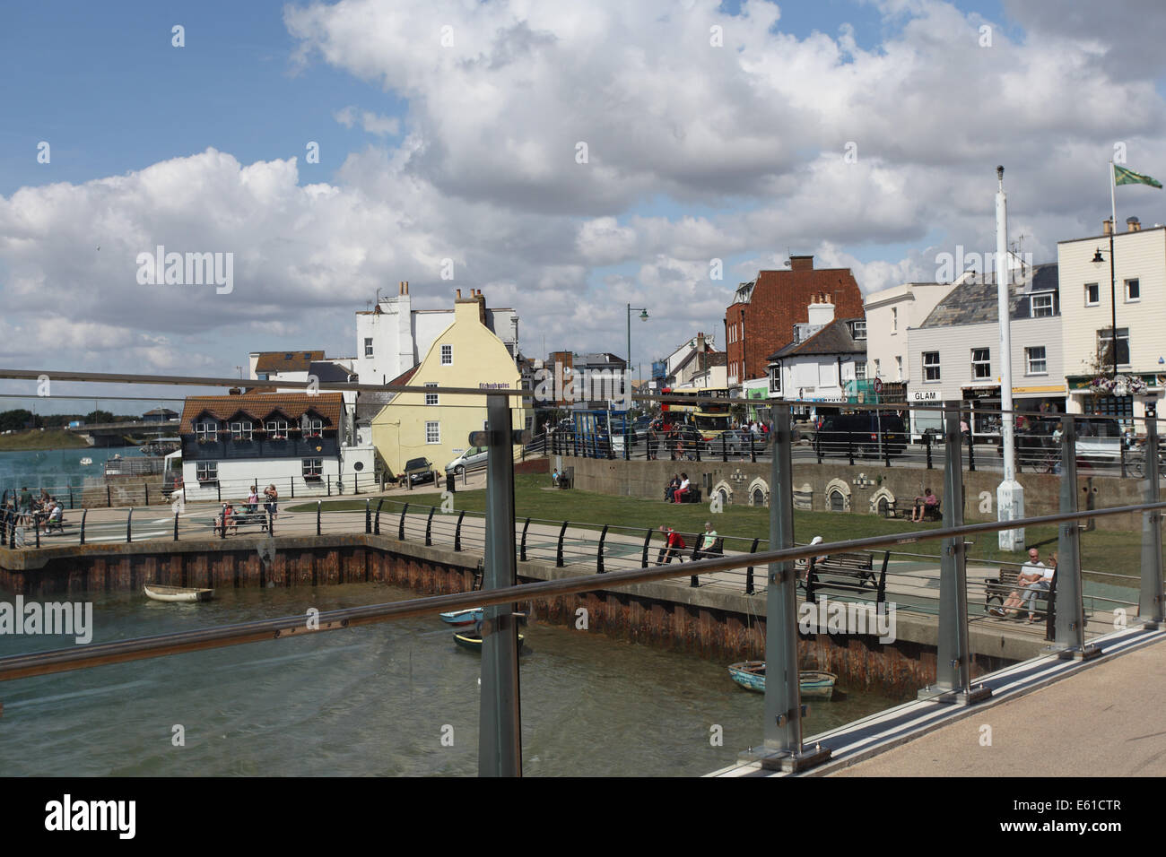 The new Adur Ferry Bridge, Shoreham-by-Sea, West Sussex Stock Photo - Alamy
