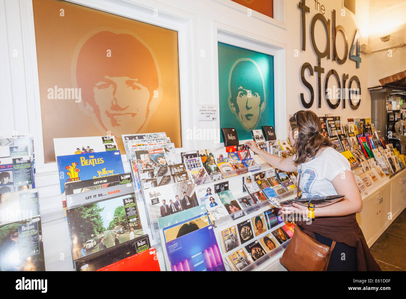 England, Merseyside, Liverpool, Albert Dock, The Beatles Story, The Fab ...