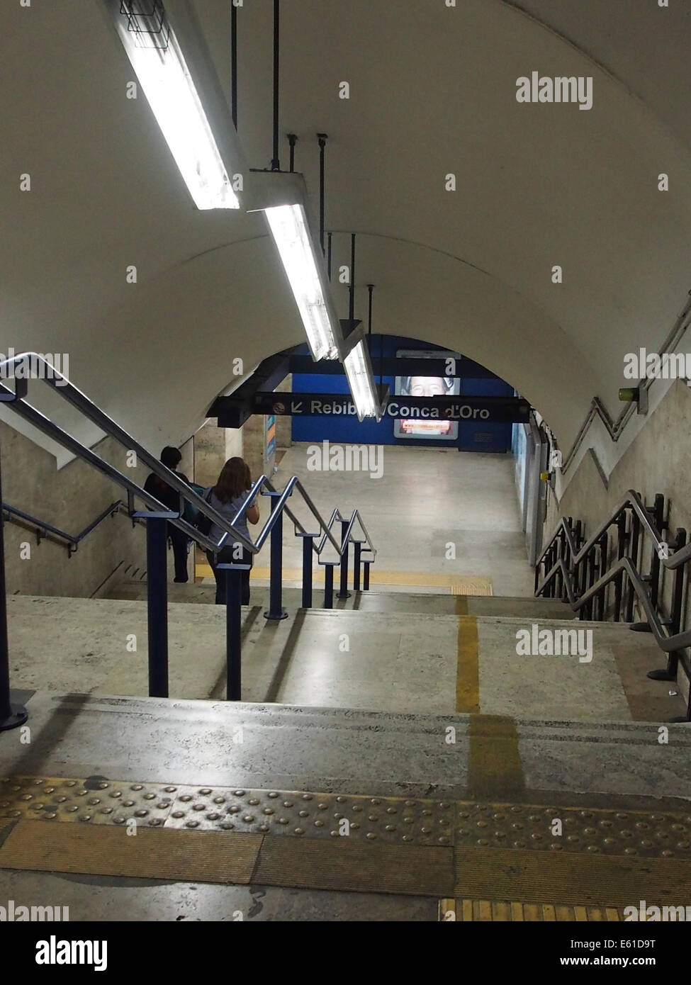 tube station in rome Stock Photo - Alamy