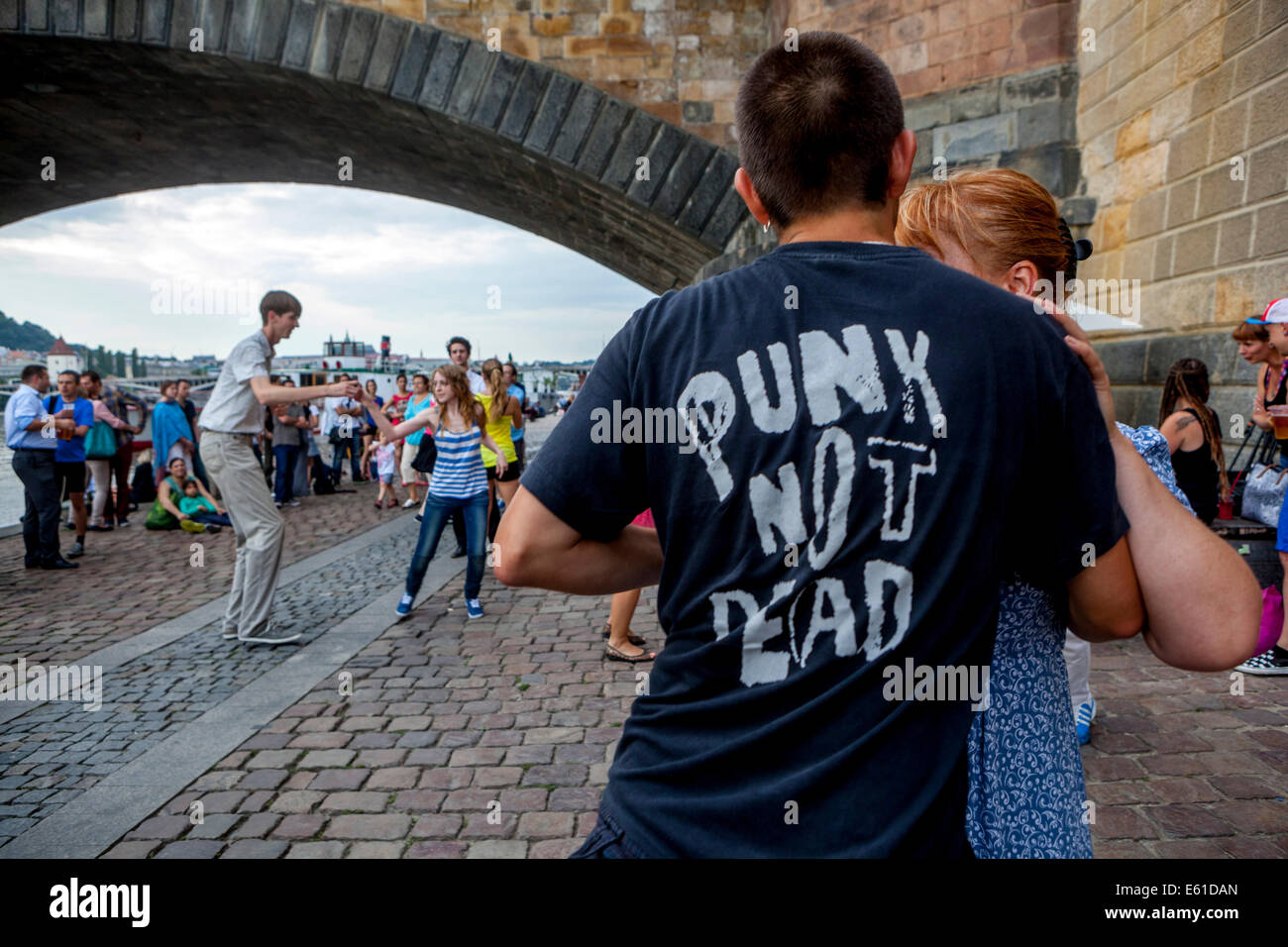 Naplavka is a promenade along the Vltava River, a meeting place and a ...