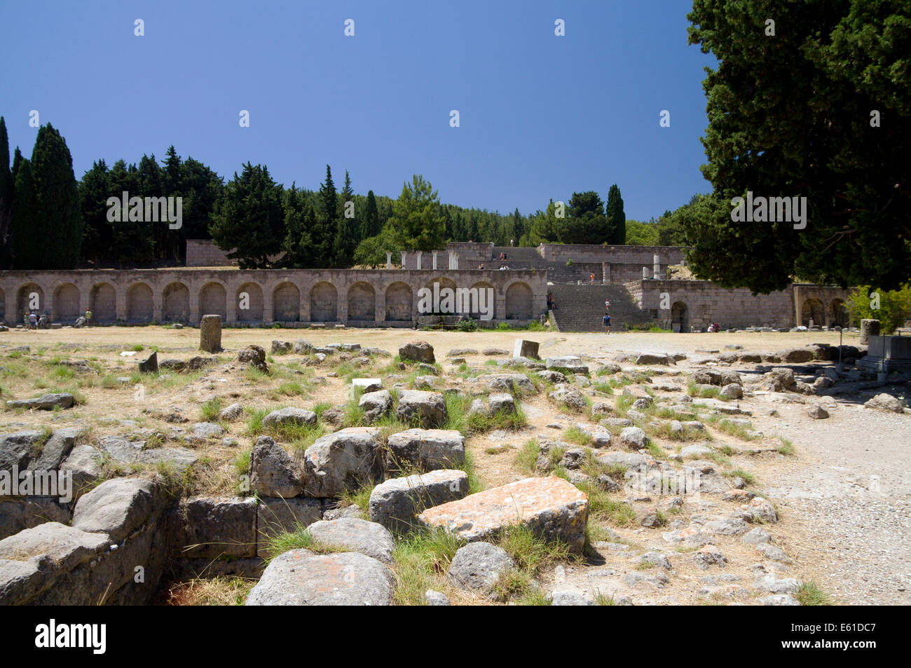 The Asklepion an Acient Hospital and Religeous Centre dedicated to the ...