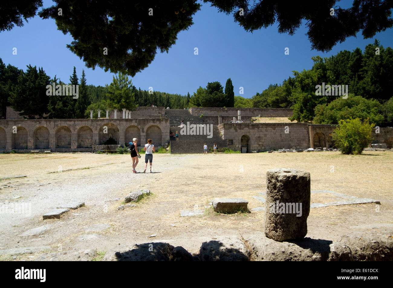 The Asklepion an Acient Hospital and Religeous Centre dedicated to the ...