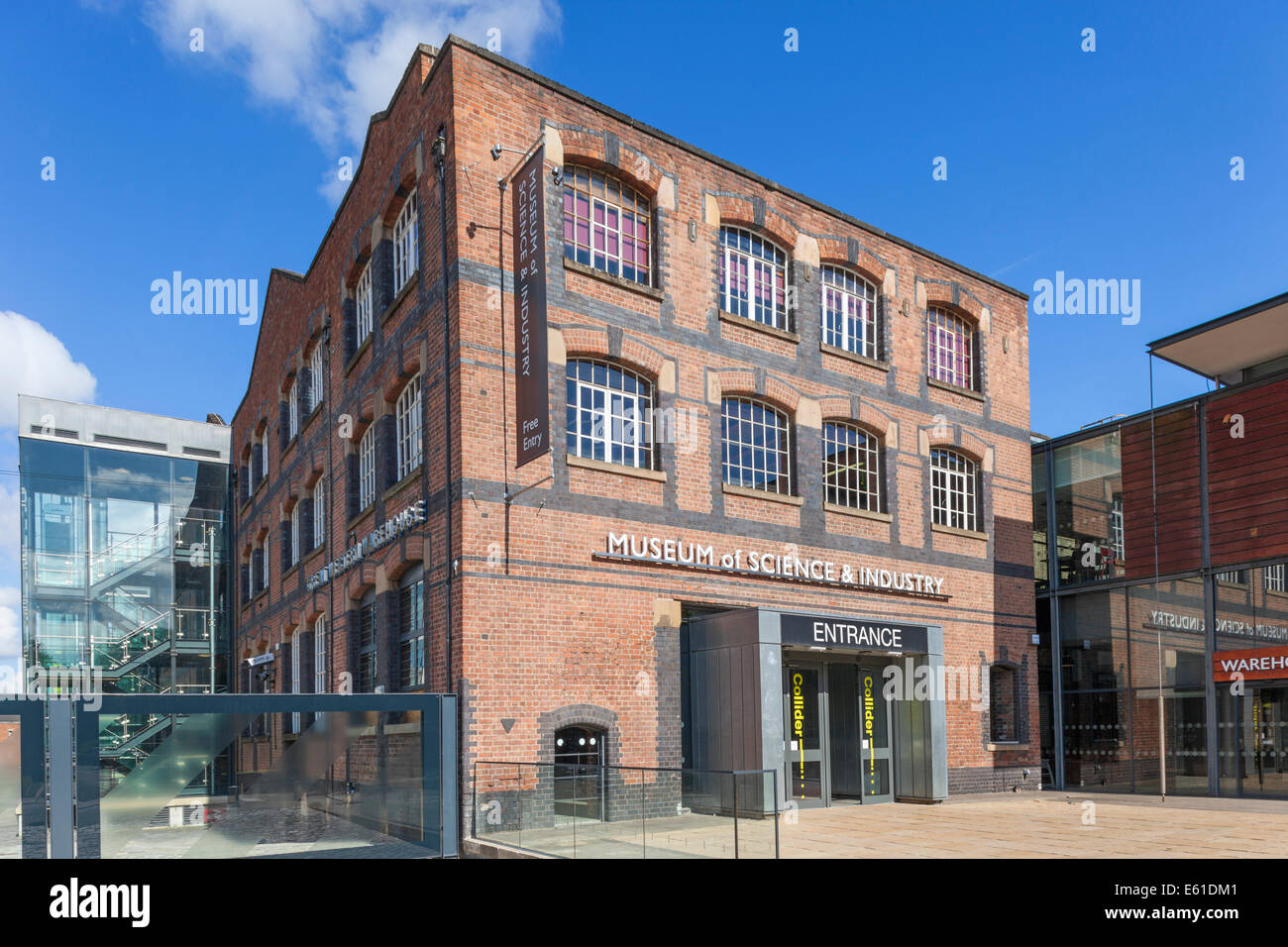 England, Manchester, Museum of Science and Industry aka MOSI Stock ...