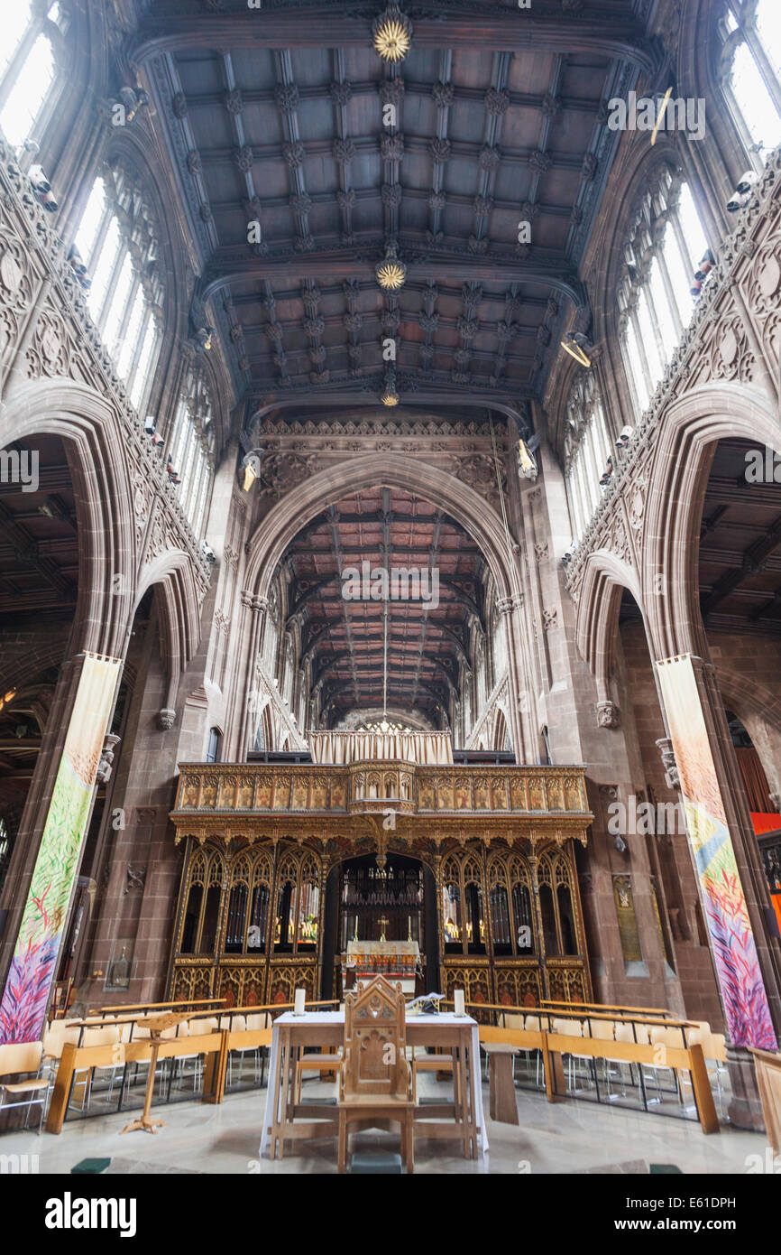 Inside Manchester Cathedral