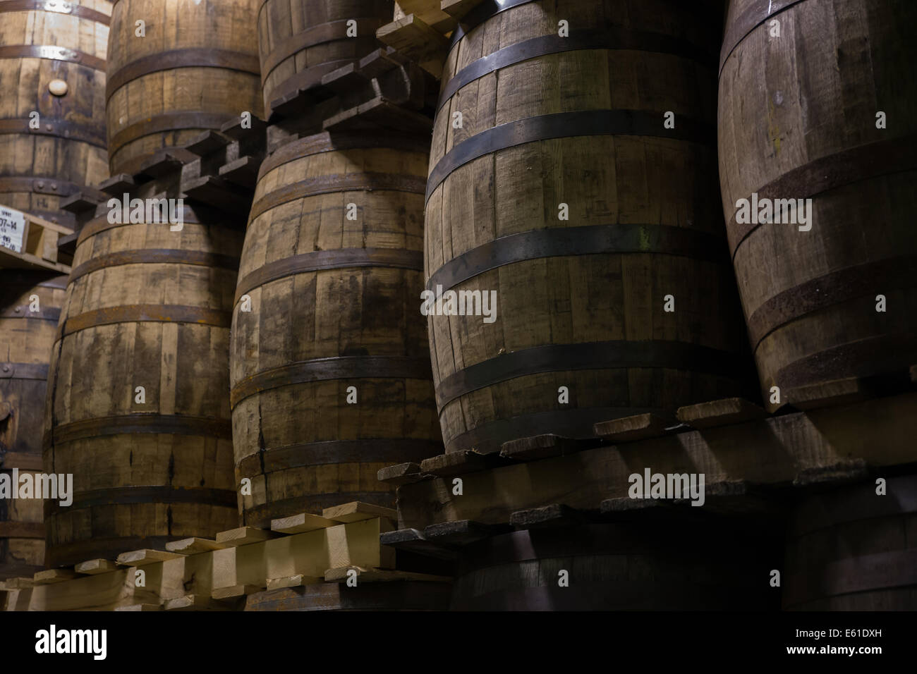White oak casks hi-res stock photography and images - Alamy