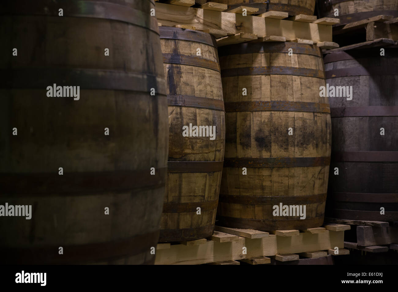 Whisky casks hi-res stock photography and images - Alamy