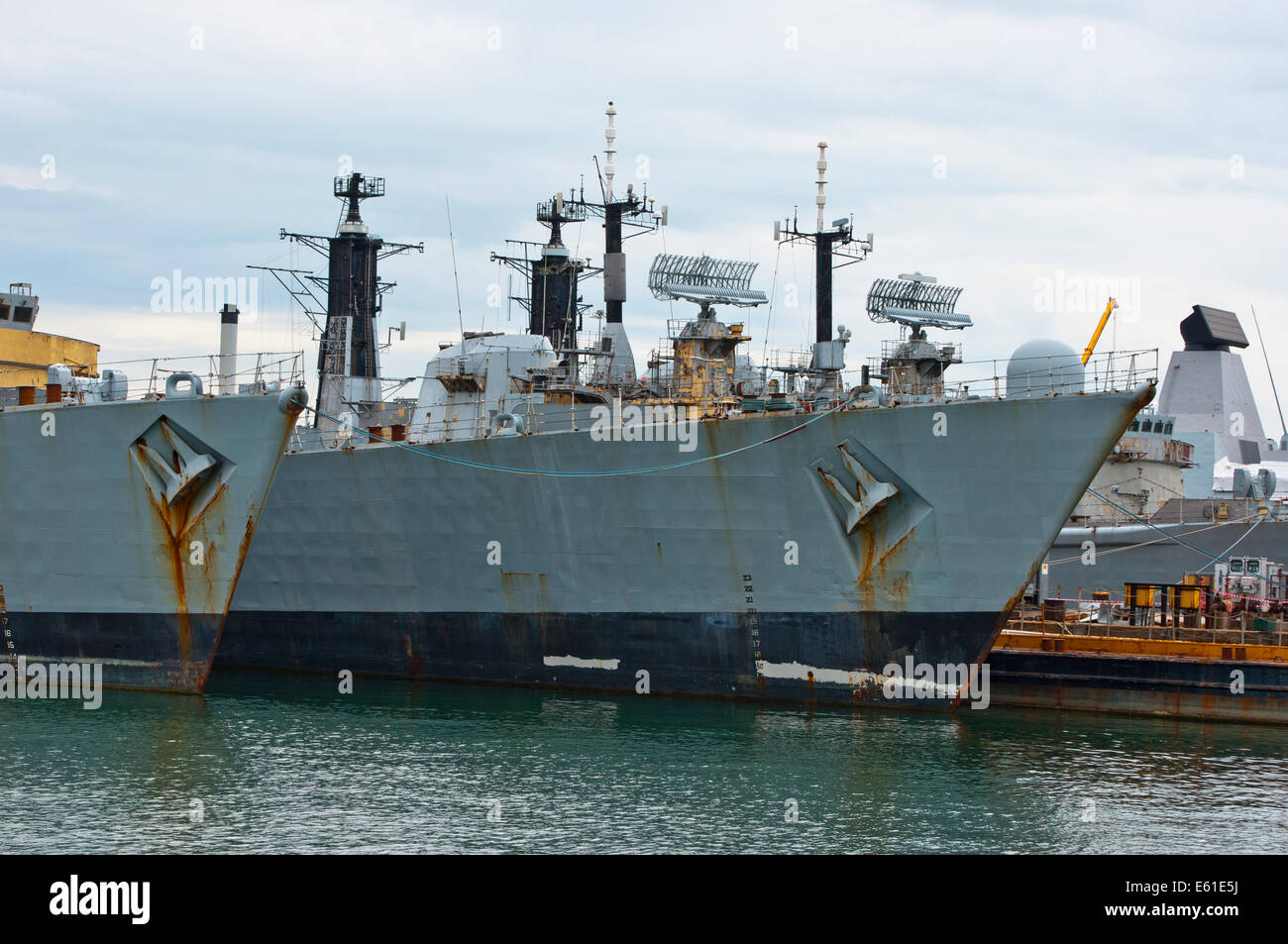 Old decommissioned ships Stock Photo - Alamy