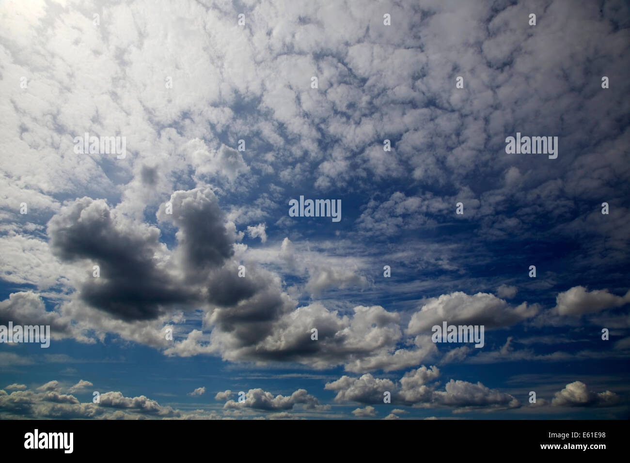 Sky scenery in July Stock Photo - Alamy