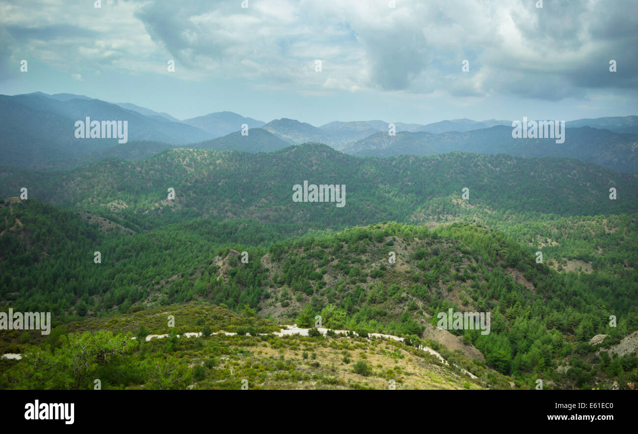Troodos mountain view hi-res stock photography and images - Alamy