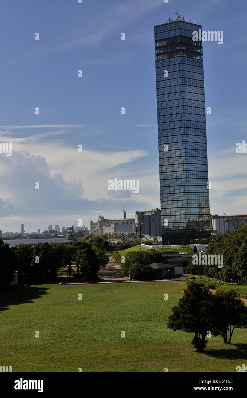 Chiba port tower,Chiba city,Chiba,Japan Stock Photo - Alamy