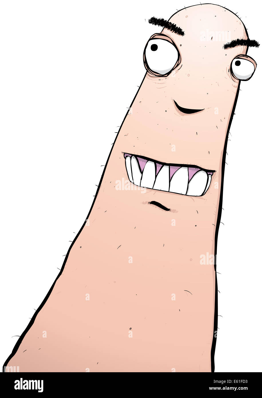 Goofy face illustration hi-res stock photography and images - Alamy