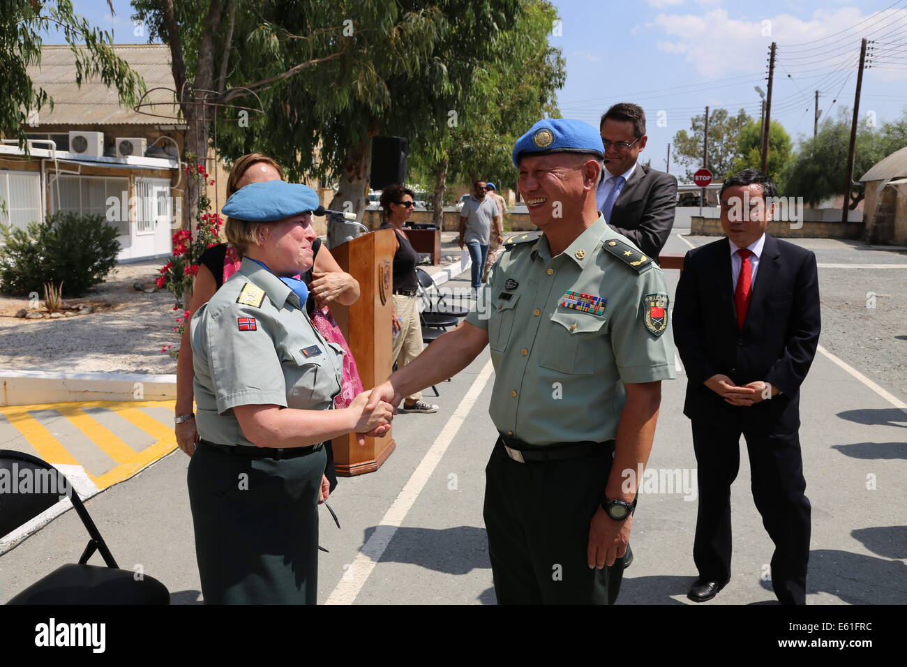 Un Peacekeeping Force In Cyprus High Resolution Stock Photography and ...