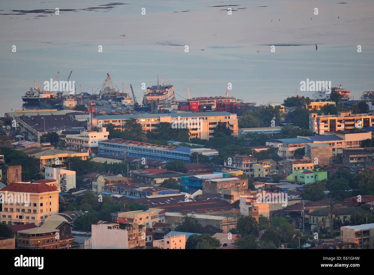 Cebu International Port Philippines Stock Photo - Alamy