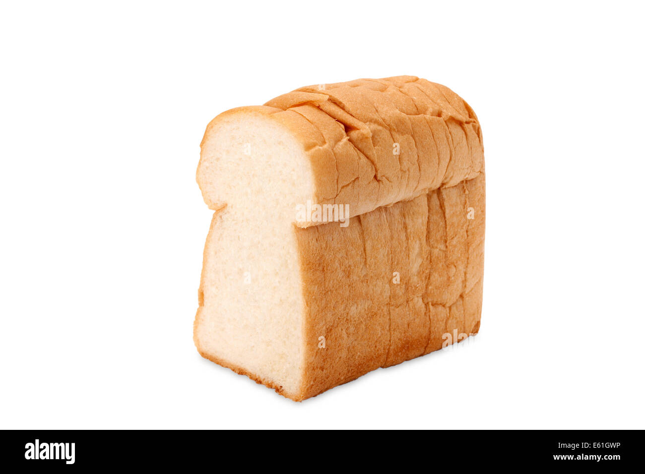 bread isolated on white background Stock Photo - Alamy