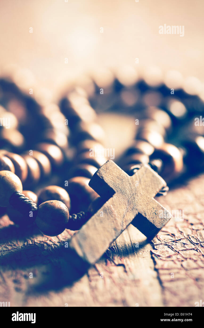 Christian rosary hi-res stock photography and images - Alamy