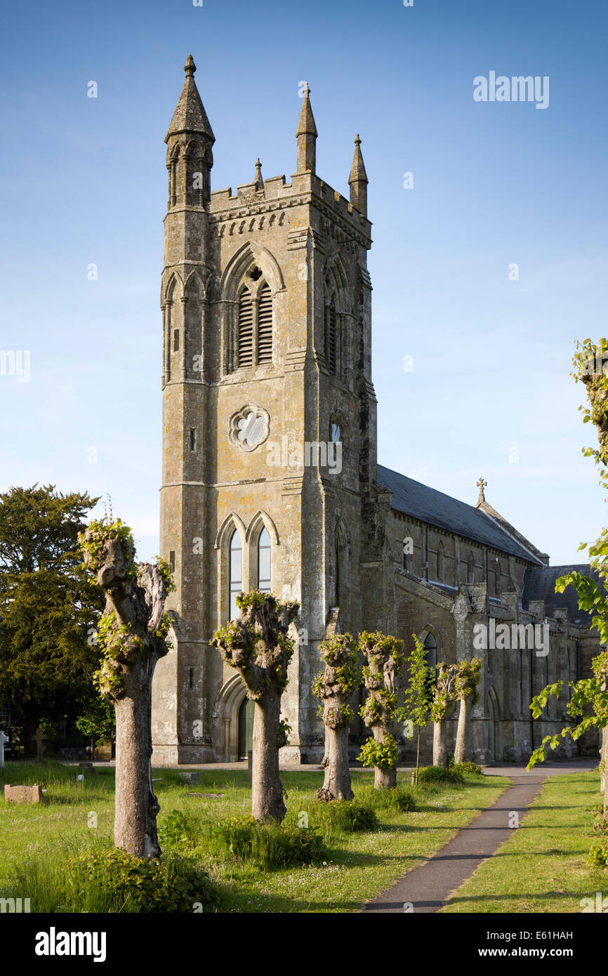 UK England, Dorset, Shaftesbury, Holy Trinity redundant town centre ...