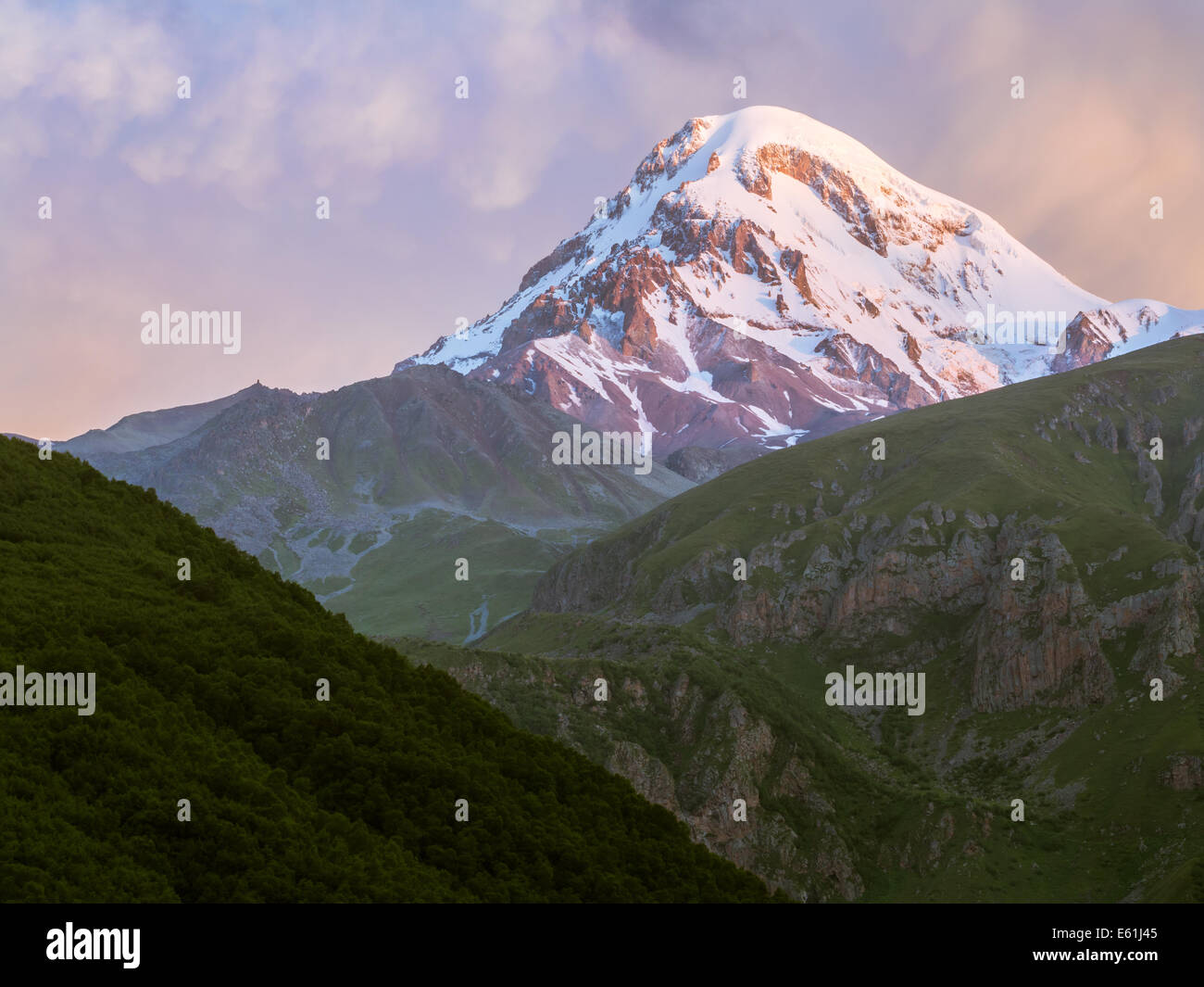 Mount kazbek hi-res stock photography and images - Alamy