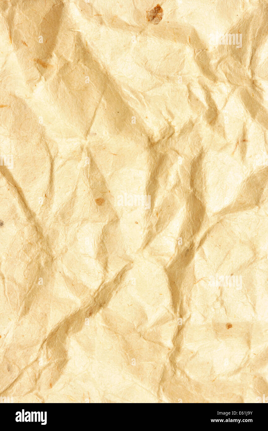 Crumpled paper, may be used as background Stock Photo - Alamy