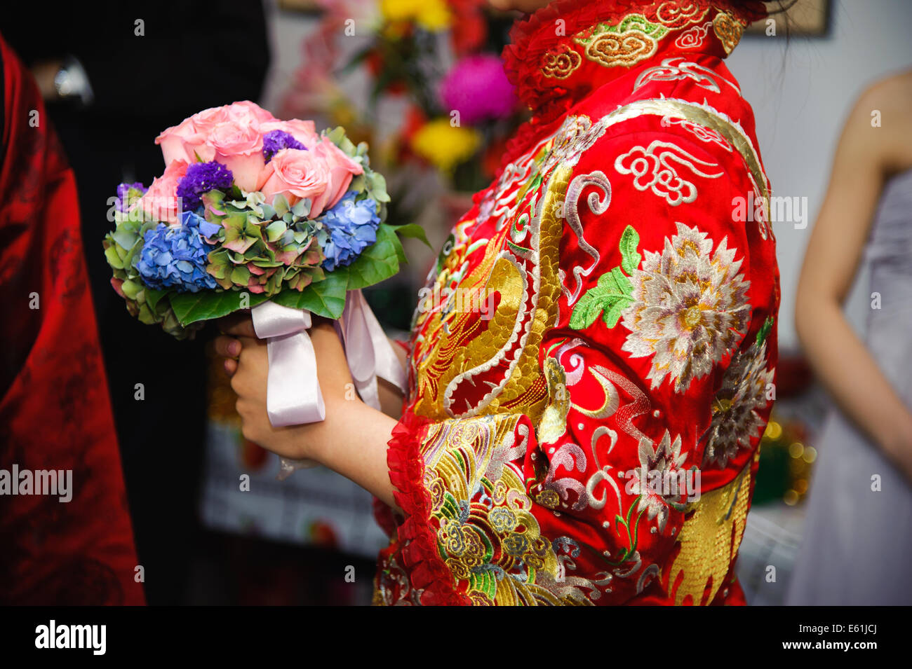 Traditional Chinese Wedding Stock Photos & Traditional Chinese Wedding ...