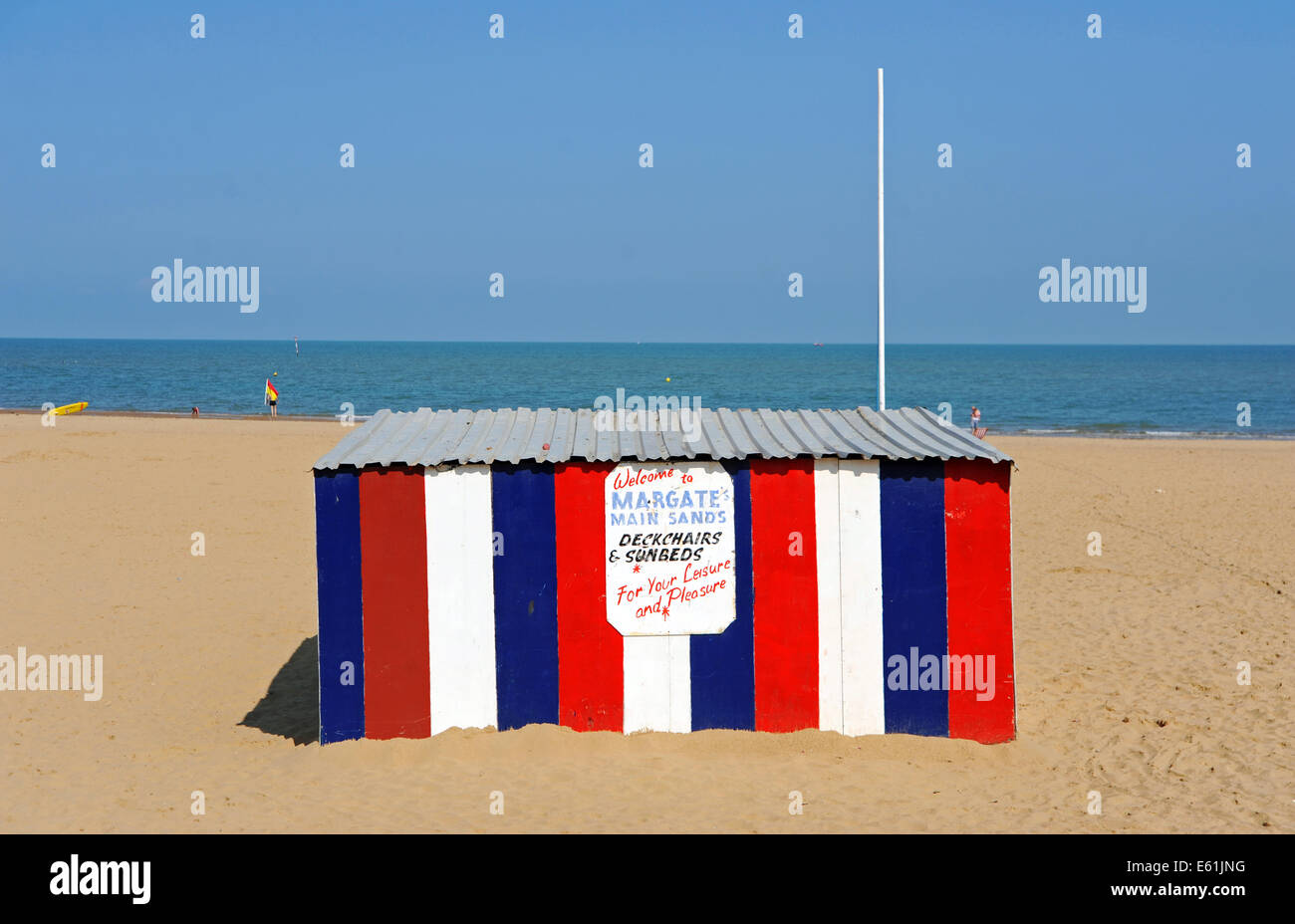 Margate Kent UK - Margate beach and seafront deckchair office Stock ... Margate Kent UK - Margate beach and seafront deckchair office Stock ...