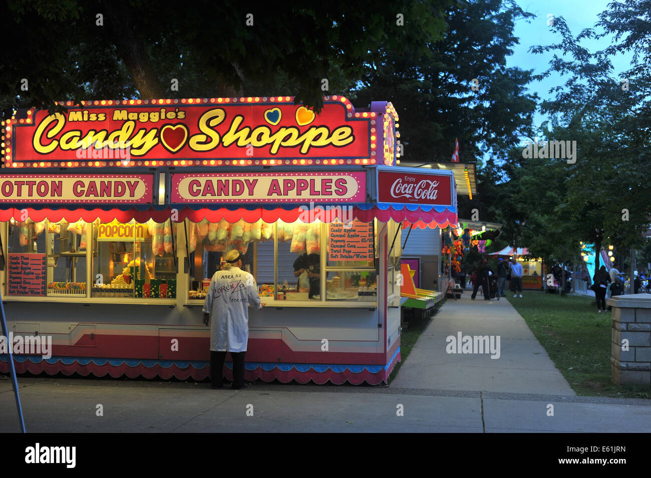 Candy stand hi-res stock photography and images - Alamy
