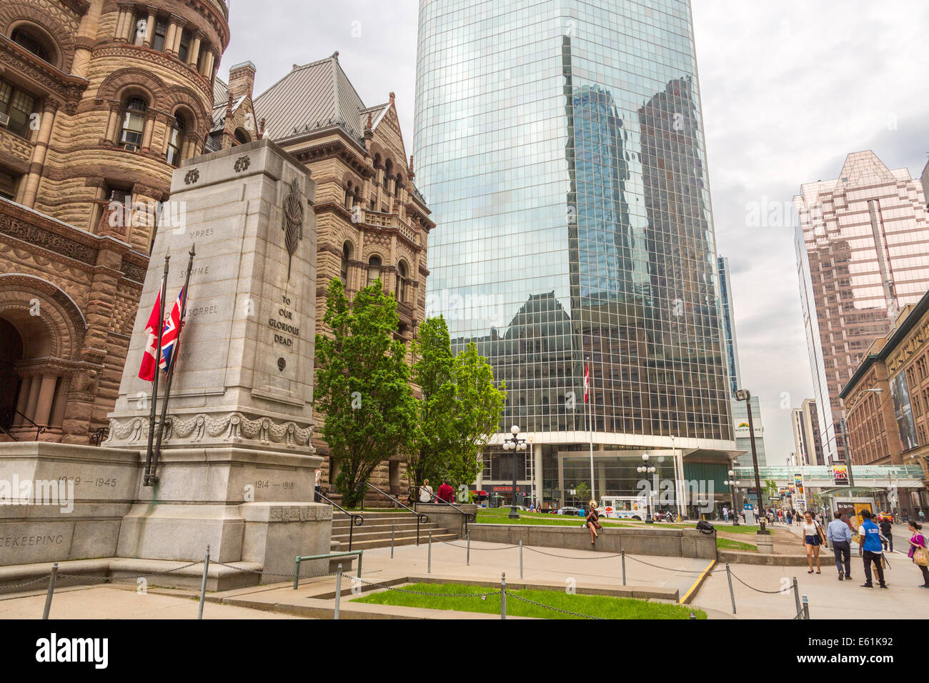 Old City Hall in Toronto City Centre, Ontario, Canada, North America ...