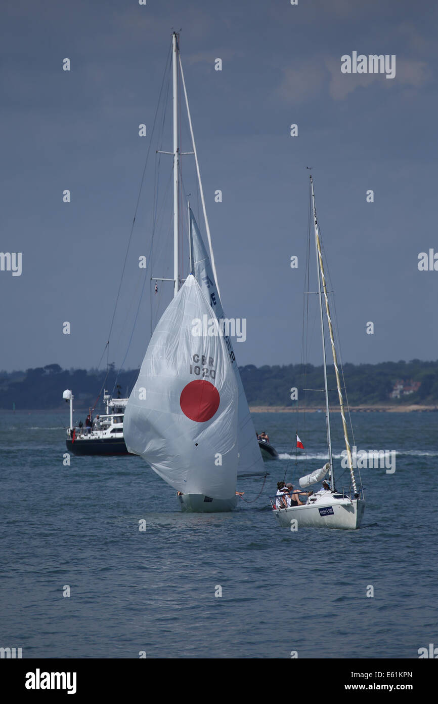 2014 Cowes Week Stock Photo - Alamy