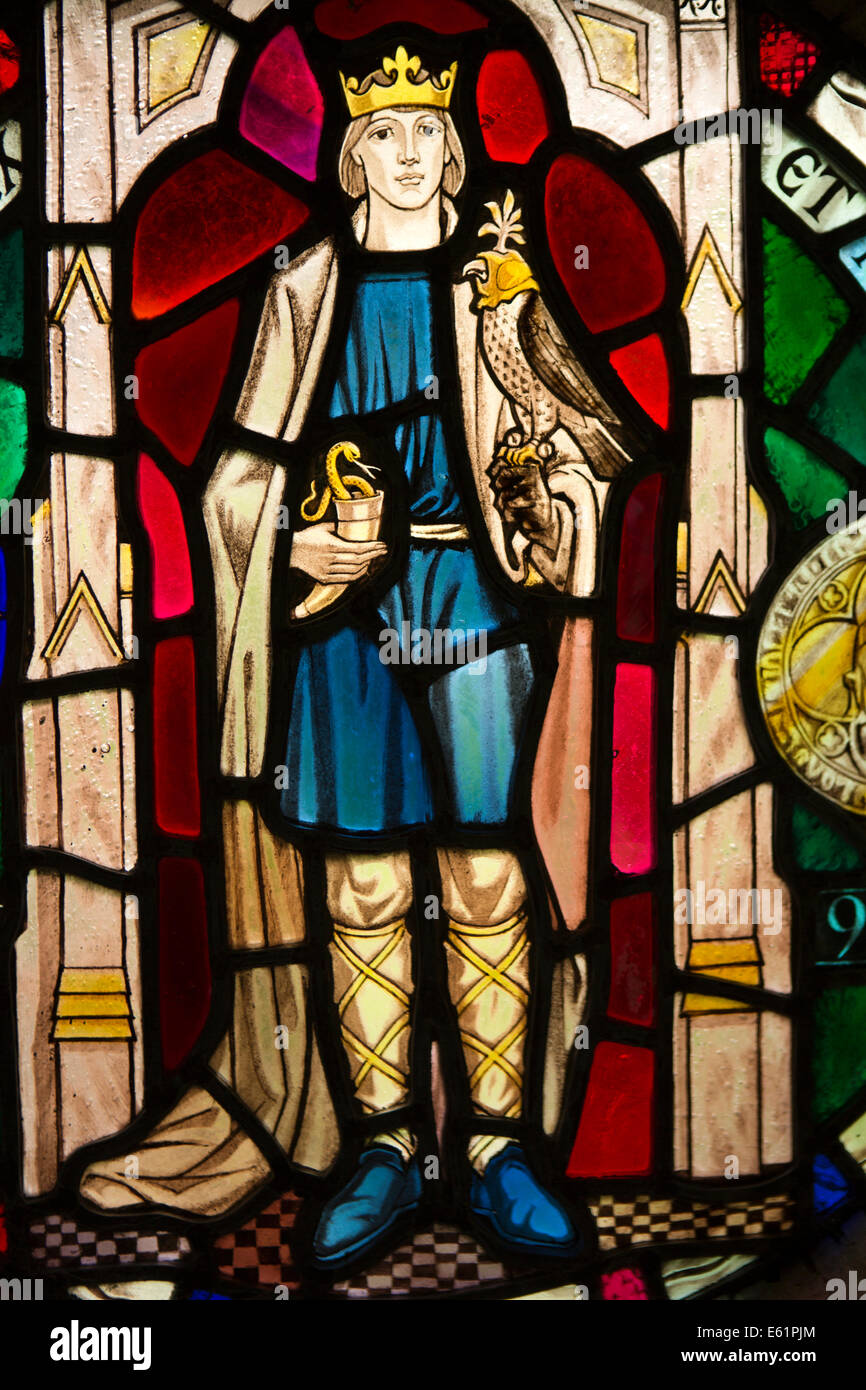Alfred the great stained glass hi-res stock photography and images - Alamy