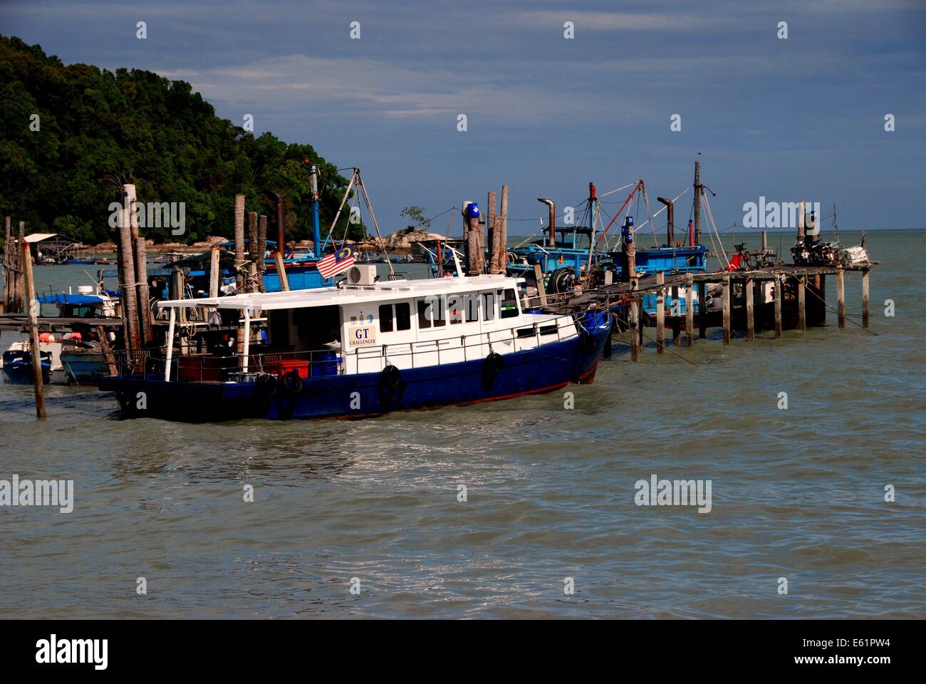 Penang malaysia fishing boats hi-res stock photography and images - Alamy