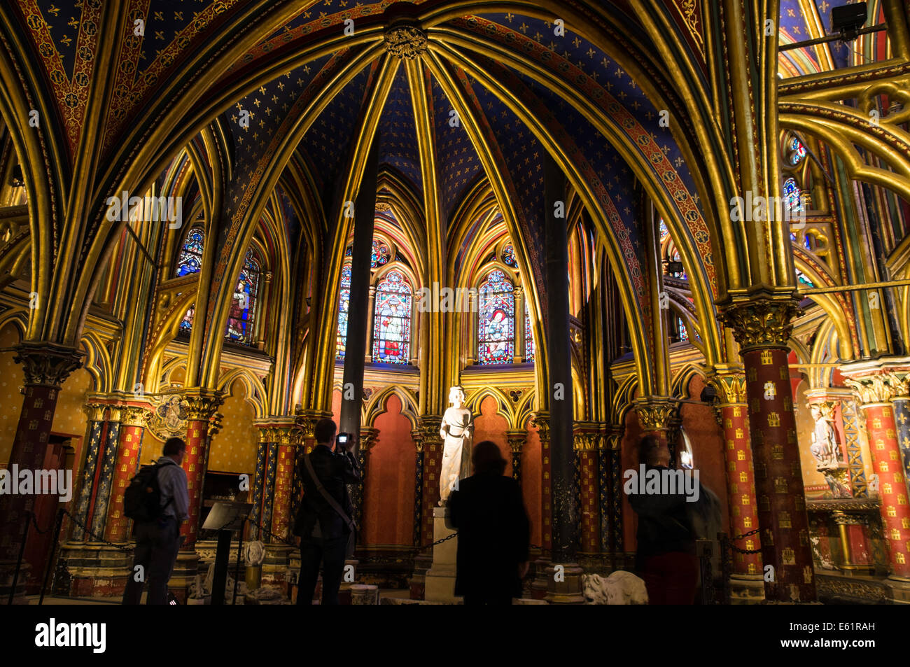Inside sainte chapelle hi-res stock photography and images - Alamy