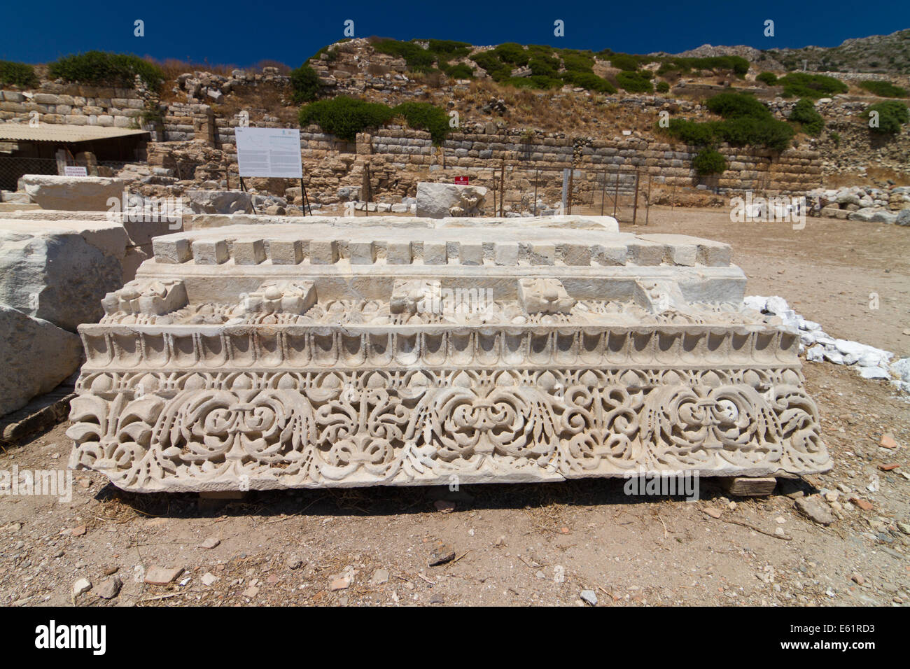 Ruins of Knidos, Datca, Turkey Stock Photo - Alamy