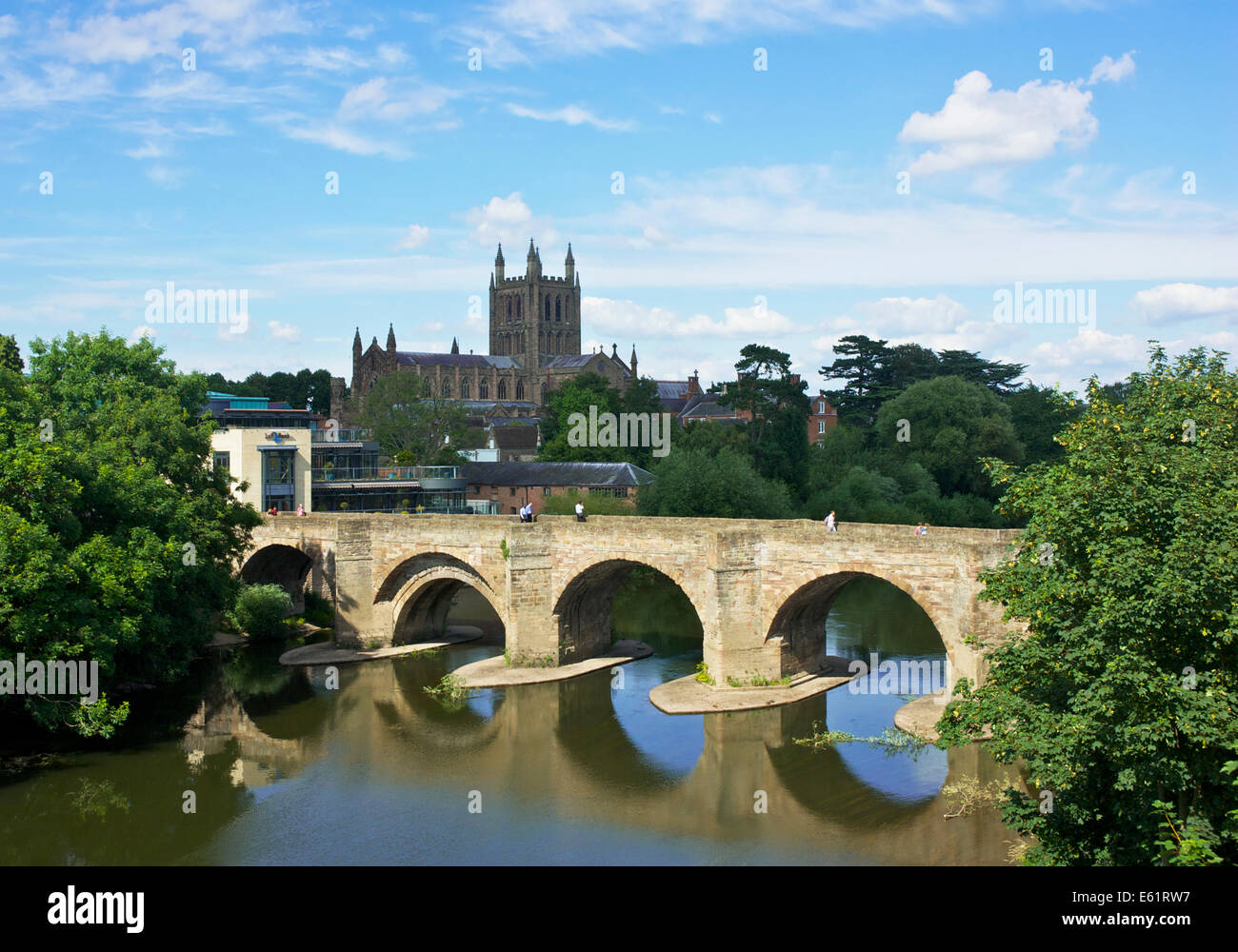 Hereford wye bridge hi-res stock photography and images - Alamy