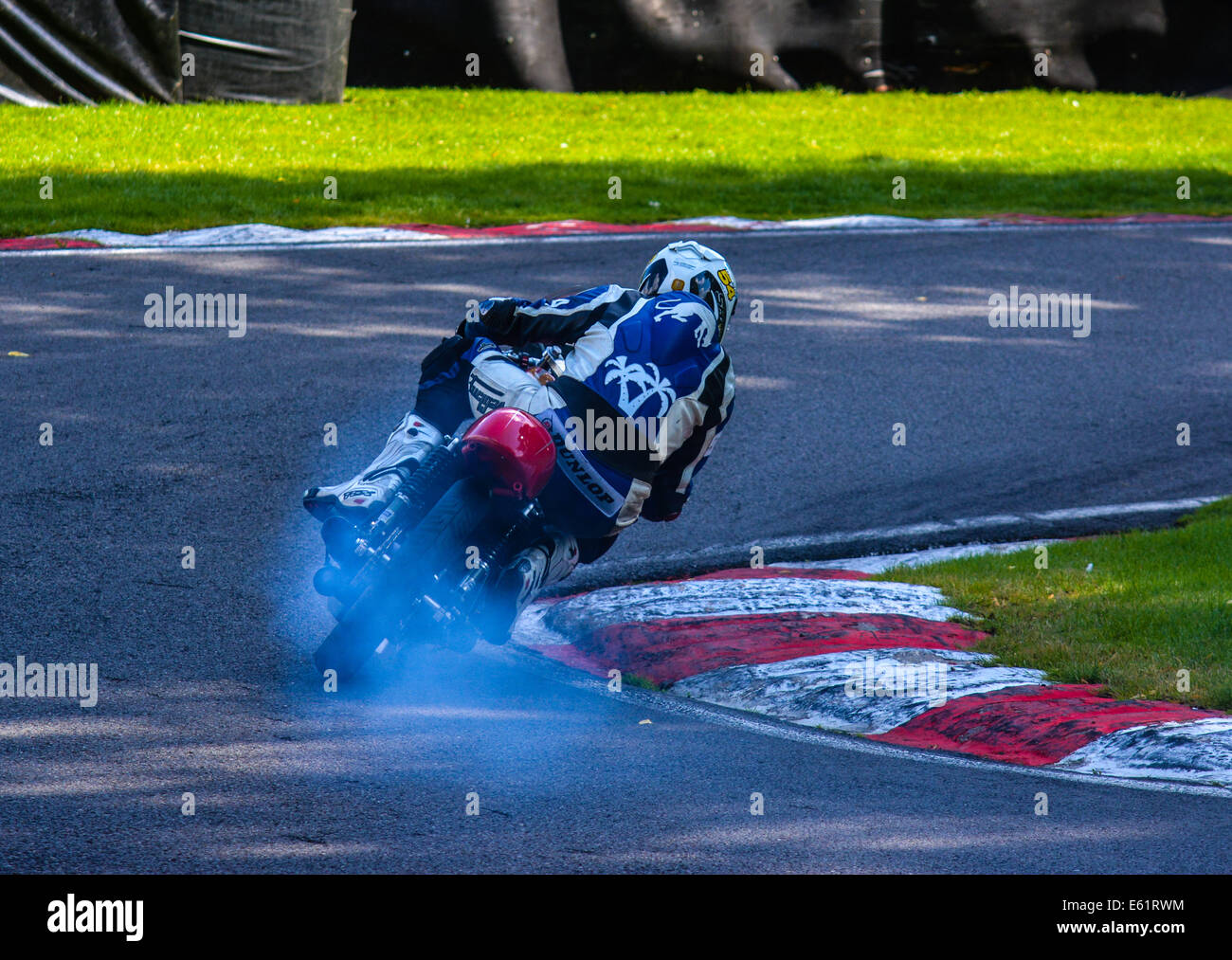 Burning motorcycle hi-res stock photography and images - Alamy