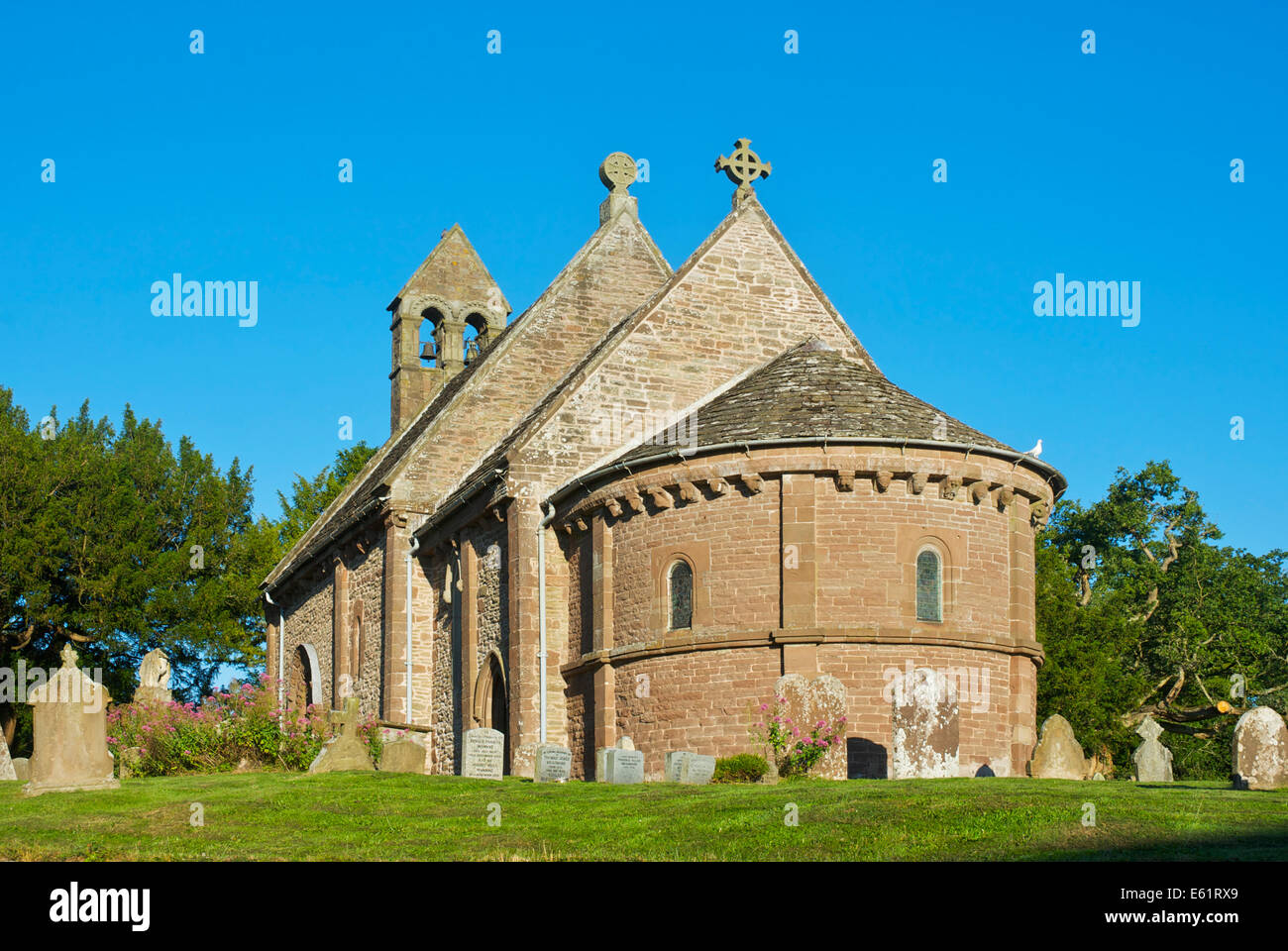 Kilpeck church herefordshire hi-res stock photography and images - Alamy
