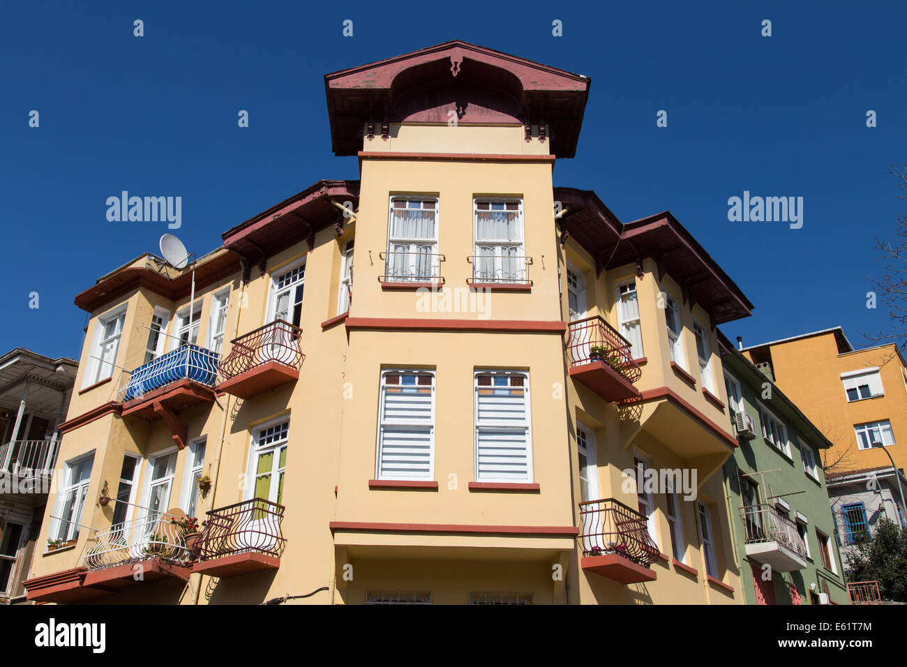 Old Buildings in Istanbul Stock Photo - Alamy