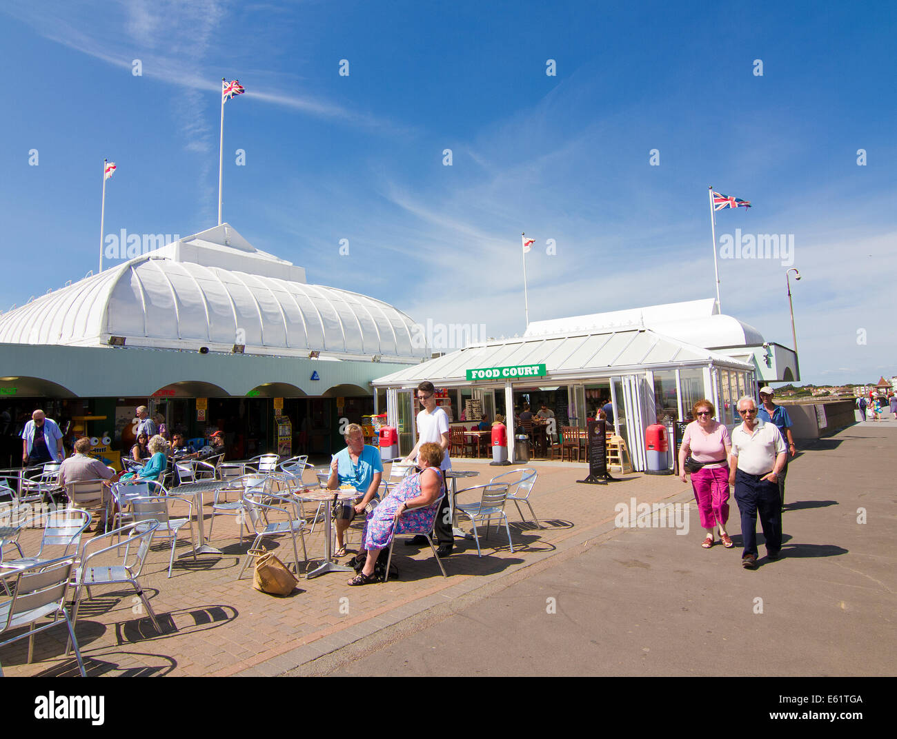 Burnham on sea pier hi-res stock photography and images - Alamy
