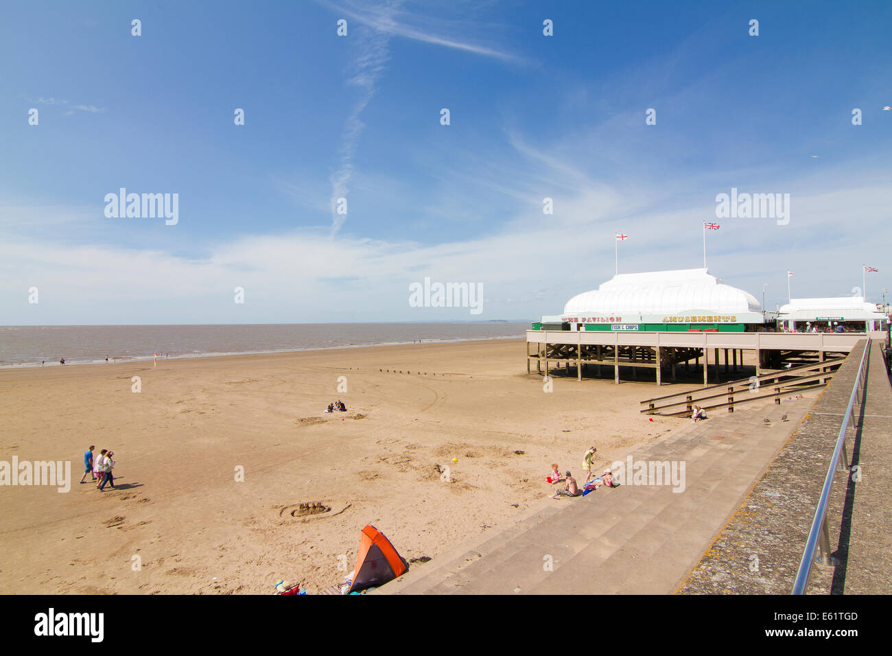 Burnham On Sea Pier High Resolution Stock Photography and Images - Alamy