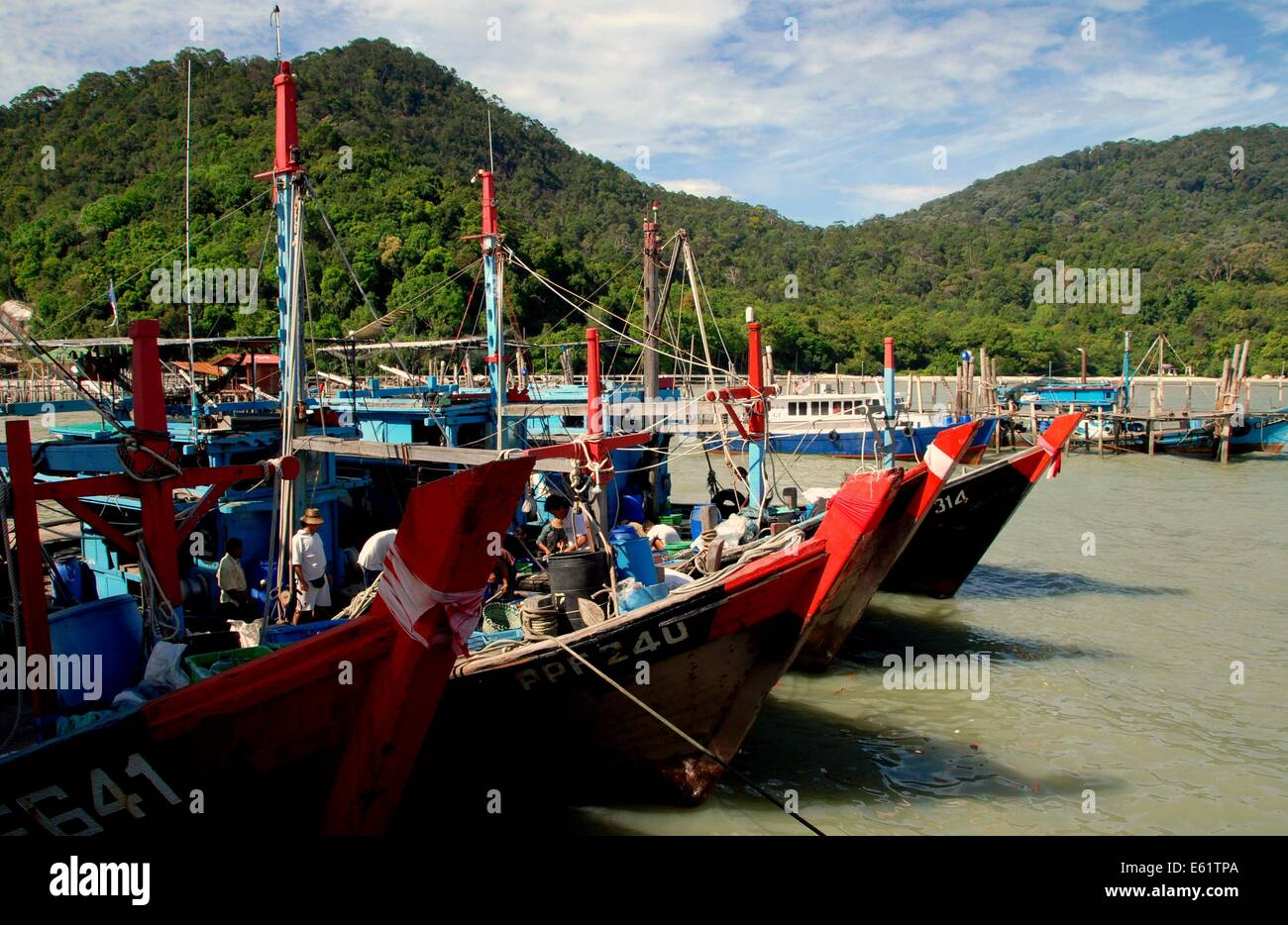 Fishing village teluk penang malaysia hi-res stock photography and ...