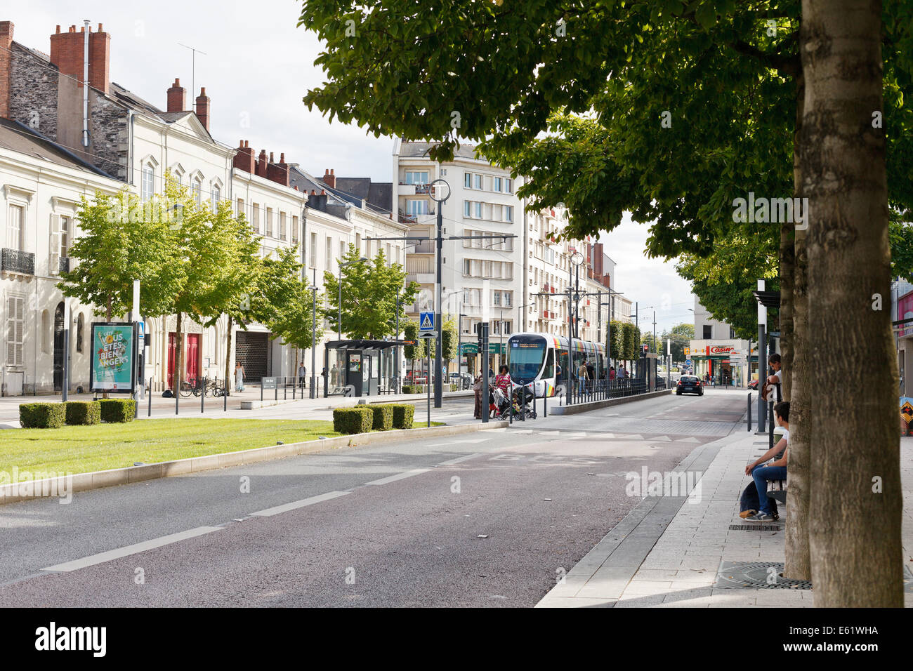 Angers street hi-res stock photography and images - Alamy