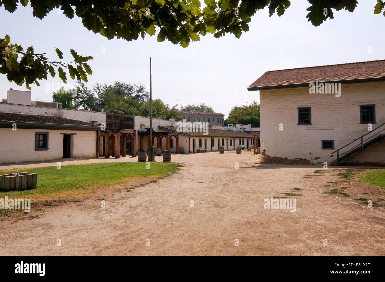 Sutter’s Fort, Sacramento, California, USA Stock Photo - Alamy