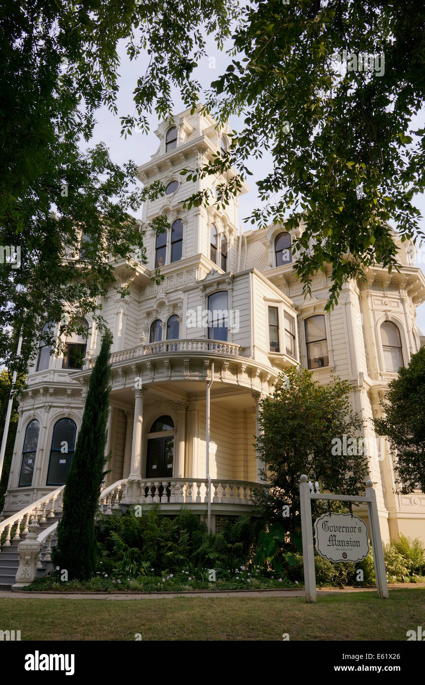 Governor's Mansion State Historic Park Stock Photo - Alamy