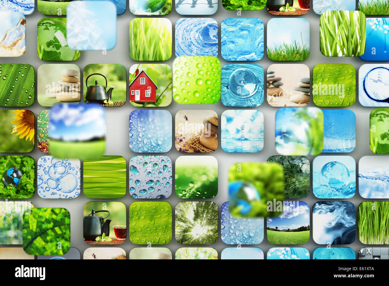 Collection of colorful images Stock Photo - Alamy