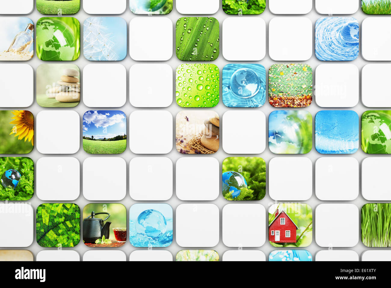 Collection of colorful images Stock Photo - Alamy