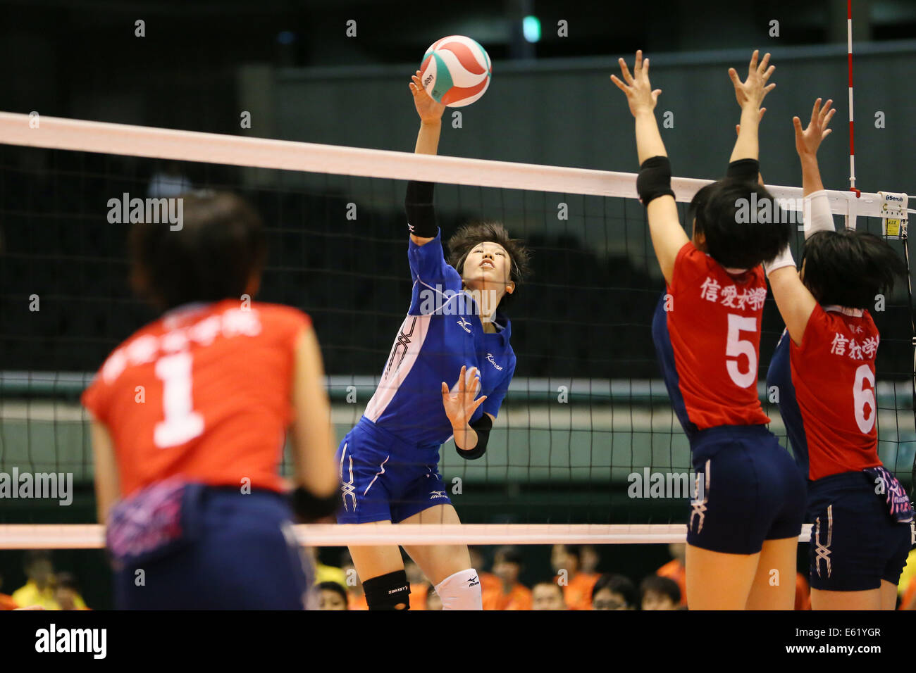 Tokyo Metropolitan Gymnasium, Tokyo, Japan. 11th Aug, 2014. Haruka ...