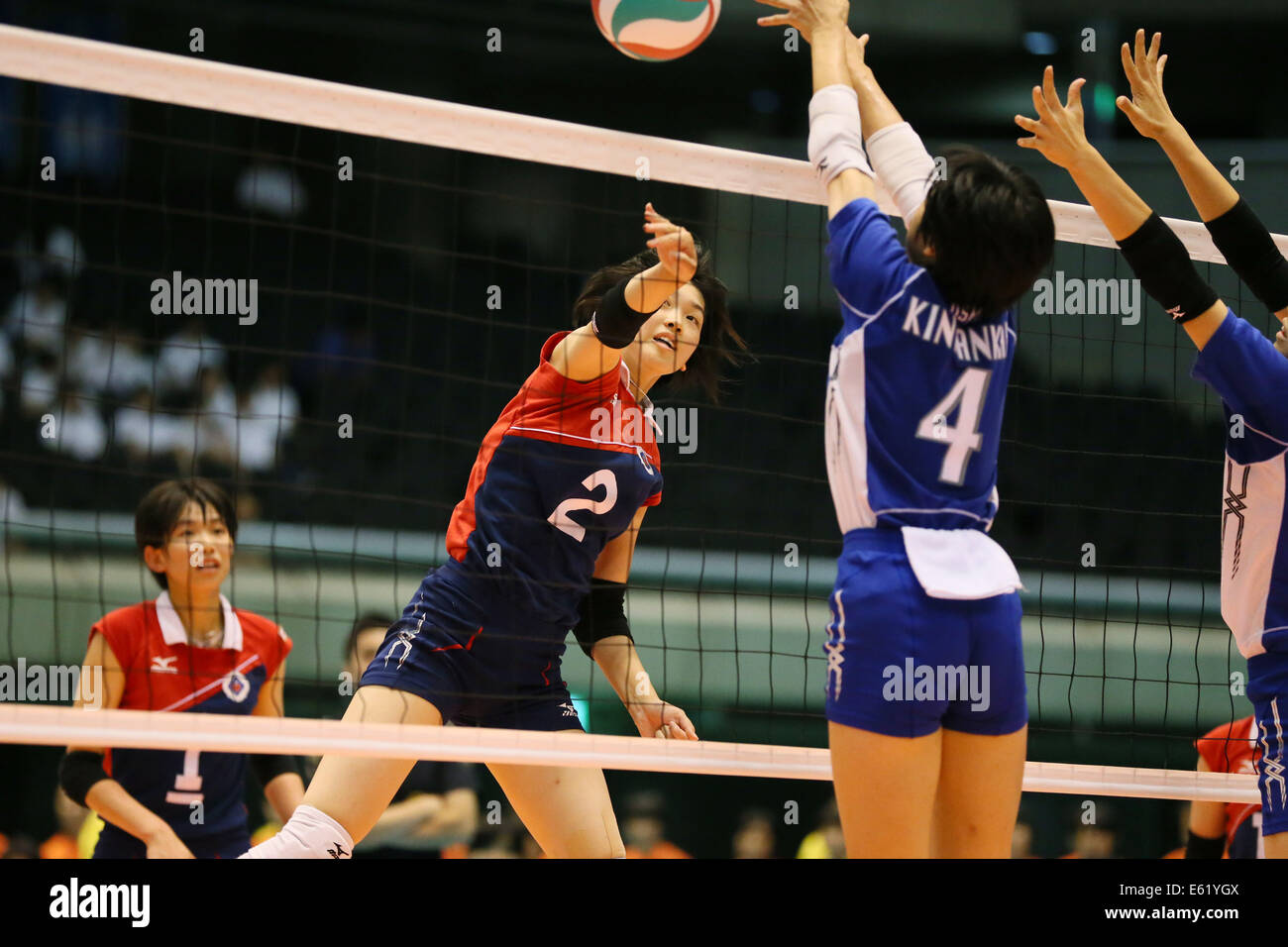 Tokyo Metropolitan Gymnasium, Tokyo, Japan. 11th Aug, 2014. Kyoka Nakayama (Kumamoto Shinai ...