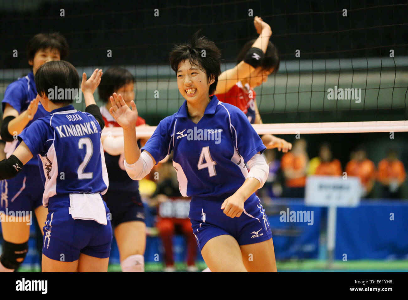 Tokyo Metropolitan Gymnasium, Tokyo, Japan. 11th Aug, 2014. Aika Hattori (Kinrankai), AUGUST 11 ...