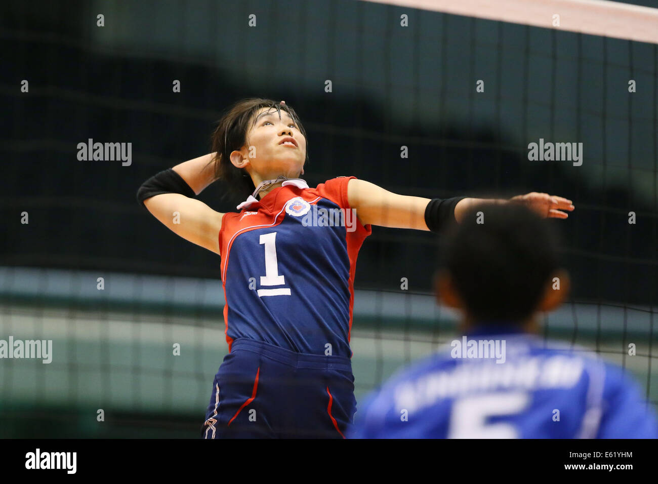 Tokyo Metropolitan Gymnasium, Tokyo, Japan. 11th Aug, 2014. Sarina Koga ...
