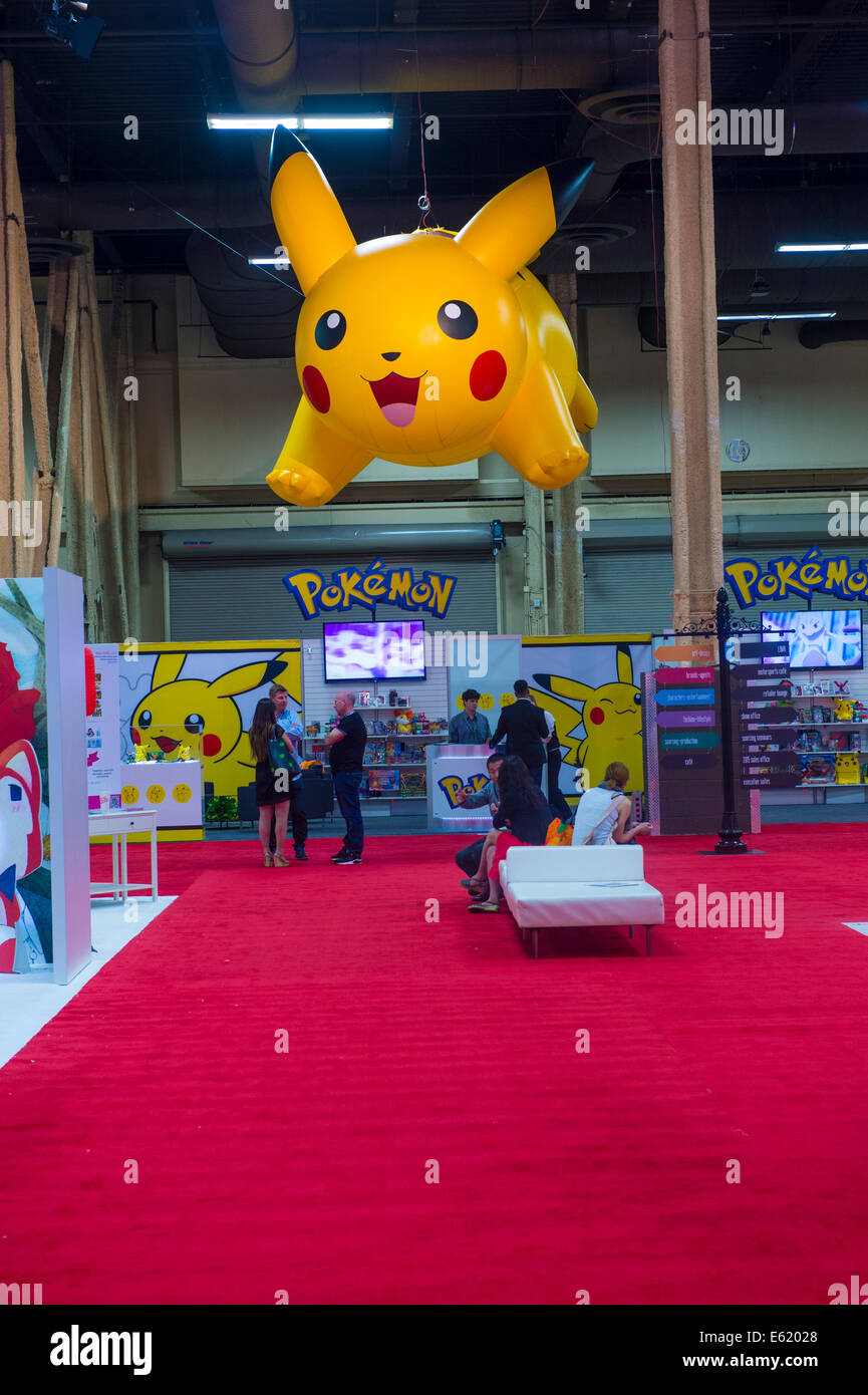 LAS VEGAS - JUNE 17 : The Pokimon booth at the Licensing Expo in Las ...
