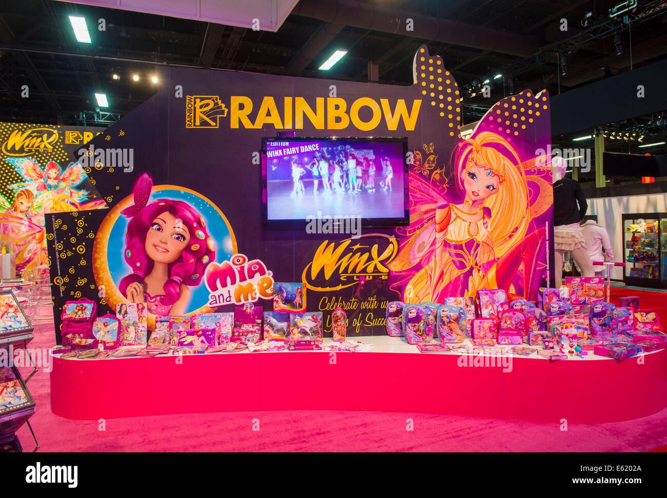 LAS VEGAS - JUNE 17 : The Rainbow booth at the Licensing Expo in Las ...