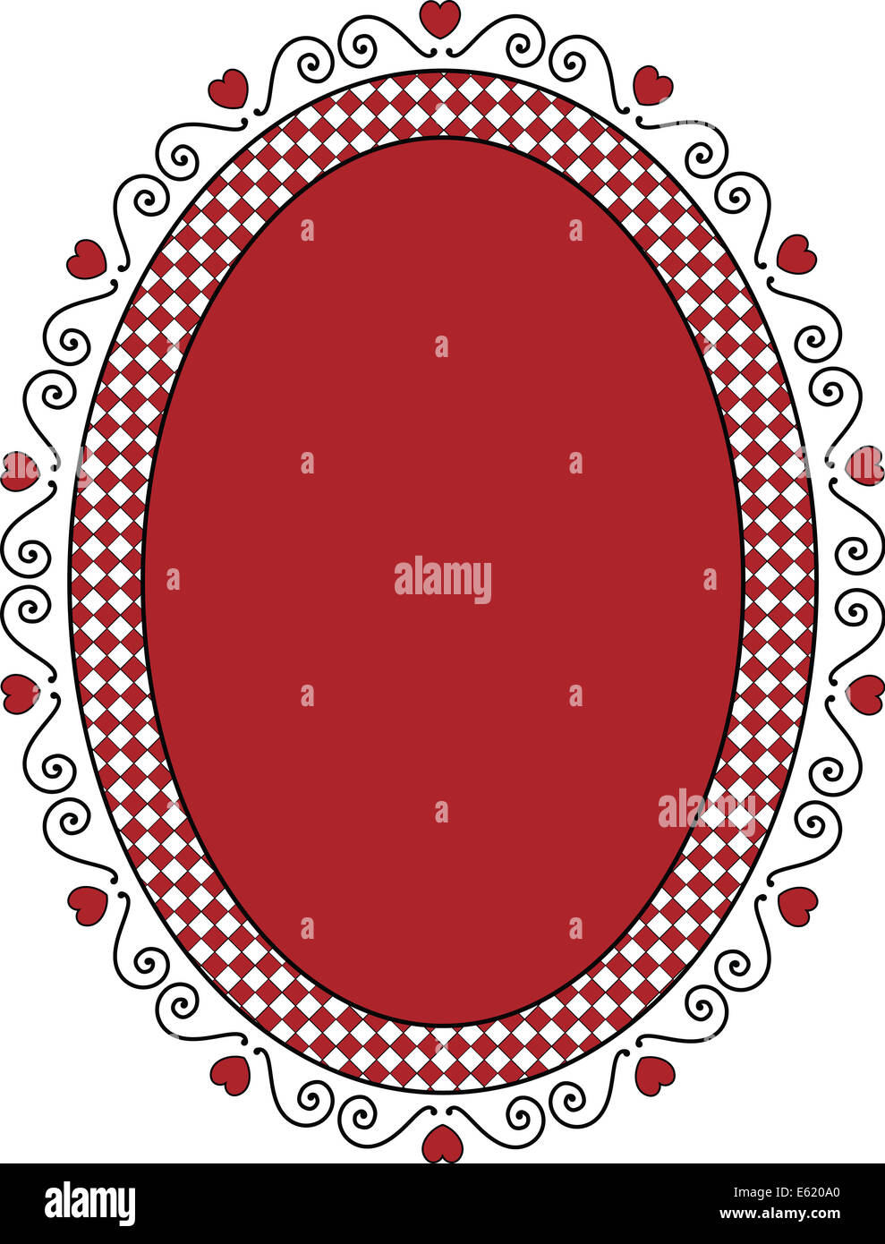 Black curly border hi-res stock photography and images - Alamy